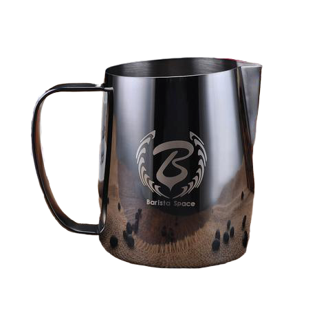 Barista Space Pitcher - Light Black (450ml) - Saraya Coffee Roasters - UAE
